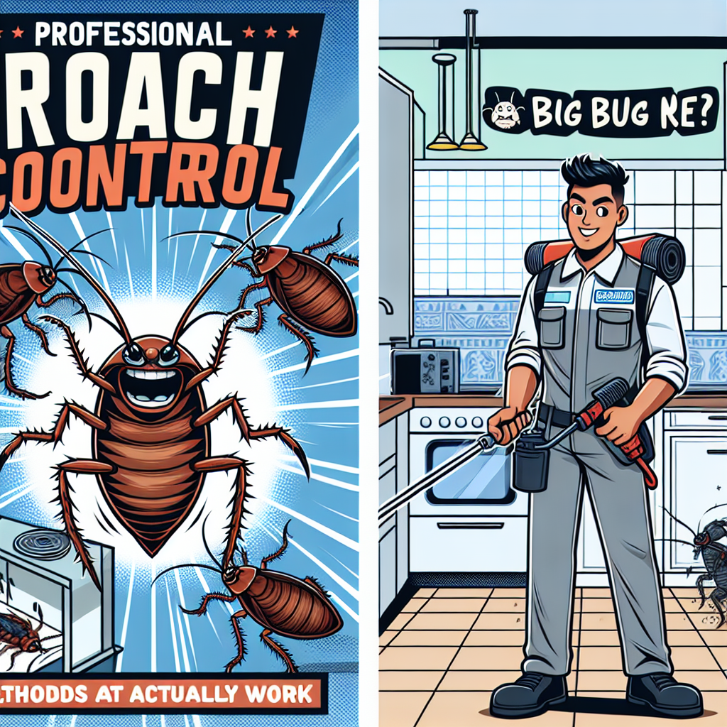 Professional Roach Control: Methods That Actually Work