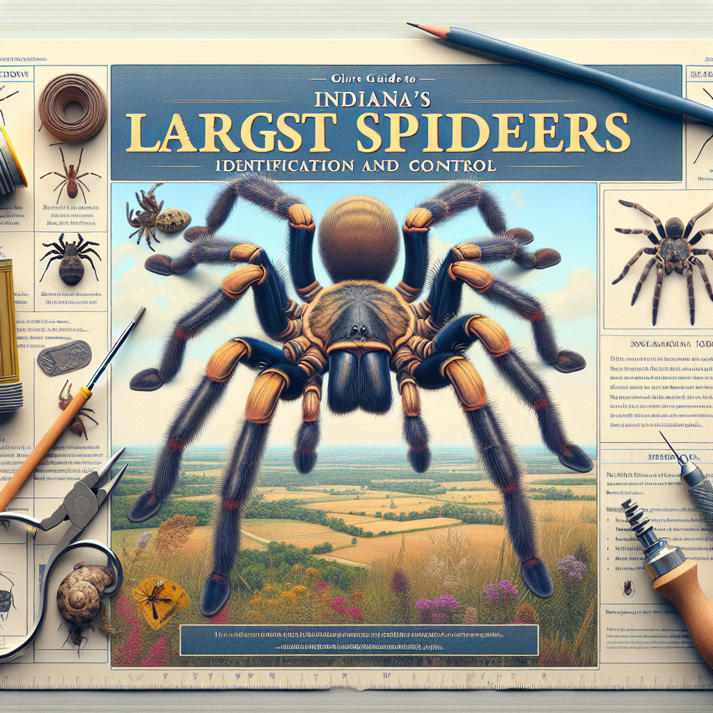 Guide to Indiana\'s Largest Spiders: Identification and Control
